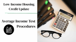 LIHTC Update: Average Income Test | The Sherbert Group